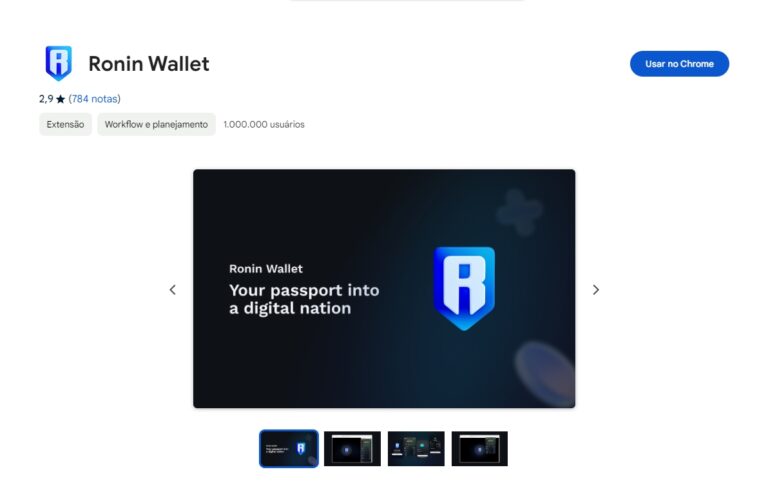Análise Completa da Ronin Wallet: A melhor carteira para Jogos