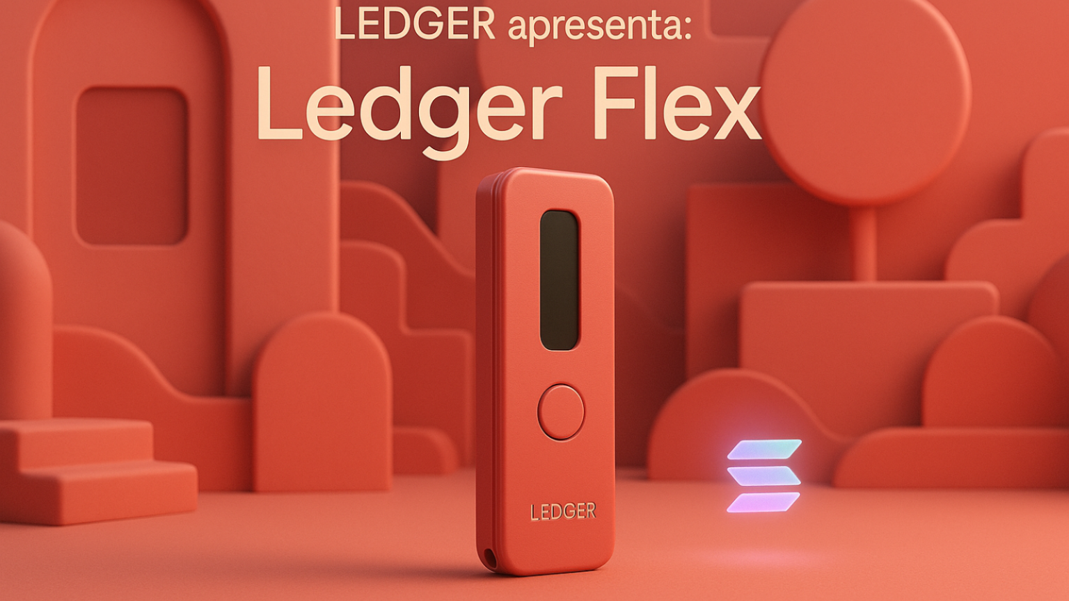Ledger apresenta Ledger Flex, a nova carteira de hardware da marca Solana