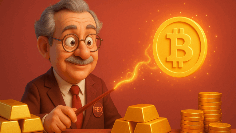 Reserva de Bitcoin nos EUA pode ser financiada com ouro