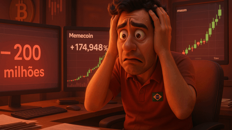 Trader perde R$ 200 milhões por vender memecoin que disparou 174.948%