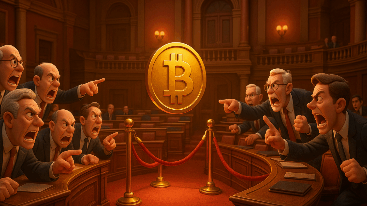 Senado trava avanço da regulamentação de criptomoedas em disputa partidária